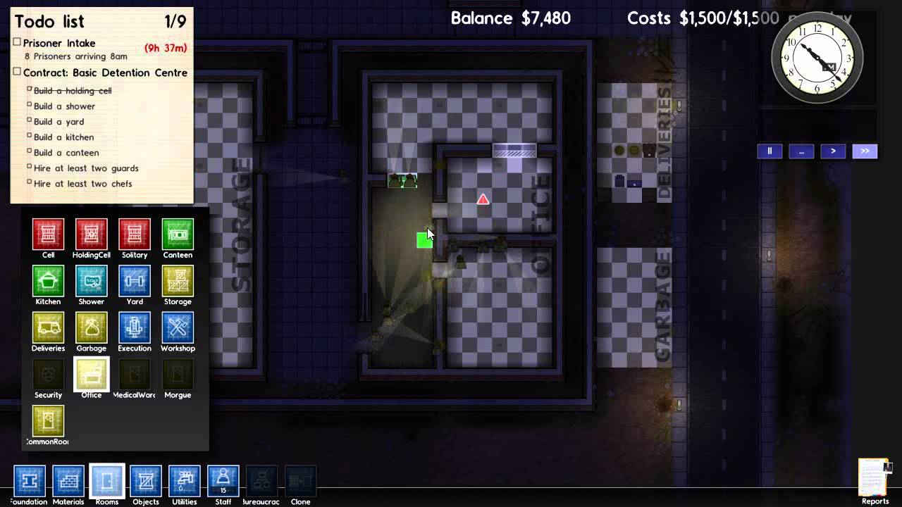 Prison Architect - Episode 2 (Small Time) - YouTube