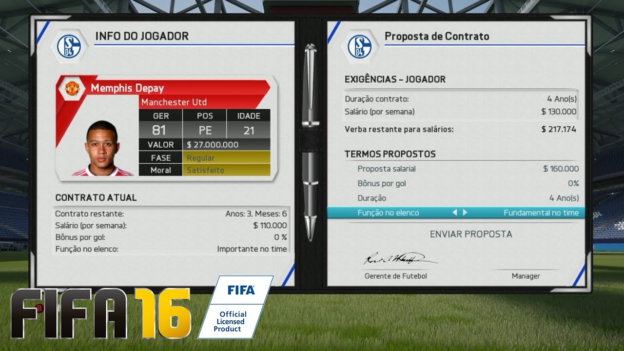 #17 - CONTRATAÇÃO FENOMENAL !! - [FIFA 16 - MODO CARREIRA] - YouTube