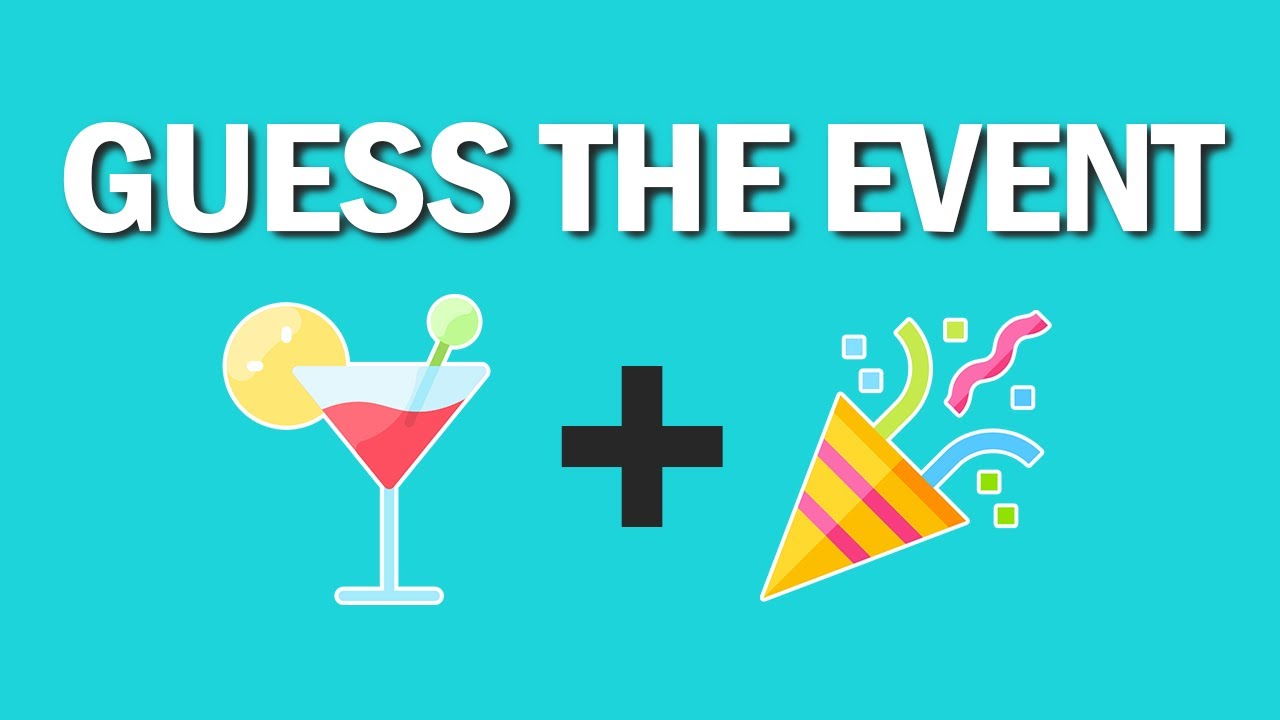 Guess the Action or Event by Emoji | Emoji Quiz with Hints | Part-2 ...