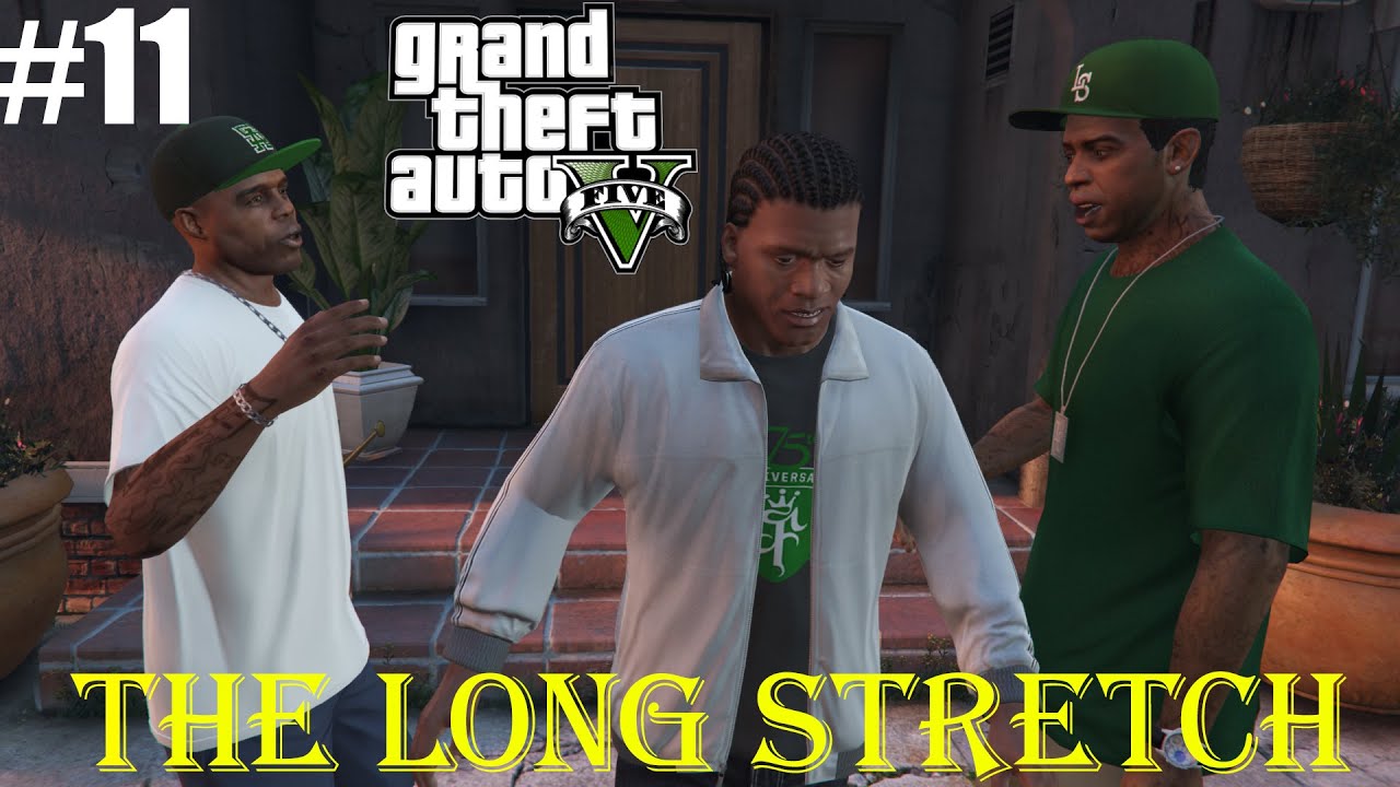 GTA 5 ~ Mission #11 The Long Stretch (4K 60 FPS) - YouTube