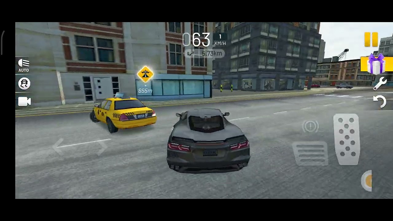 High speed car riding on road - YouTube