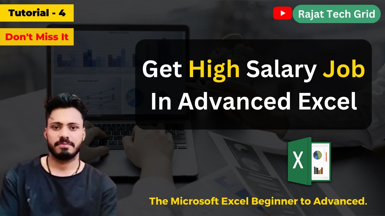 Demand For Excel High Salary Job With Excel Excel For Beginners Rajattechgrid Youtube