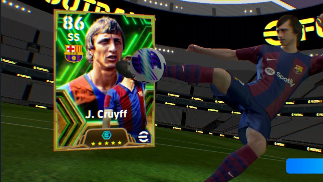 J. Cruyff pack opening 🔥 ️ #pes #efootball - YouTube