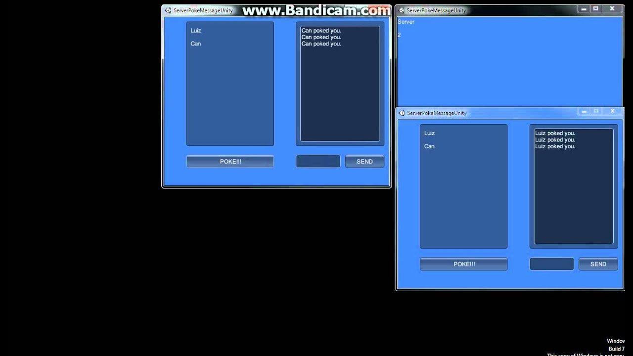 Unity3D - RCP - Message Client/Server using NetworkView - YouTube