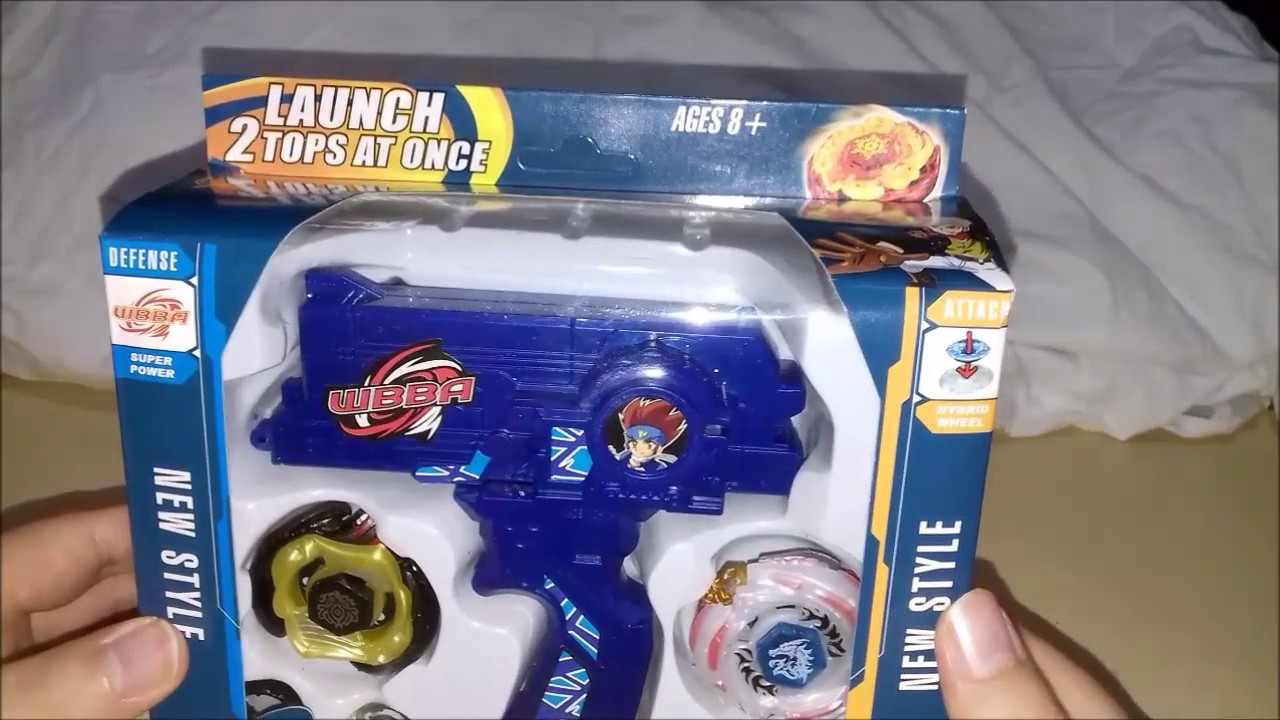 Abrindo Lançador Duplo de Beyblades Metal Masters -Top Set Rapidity ...
