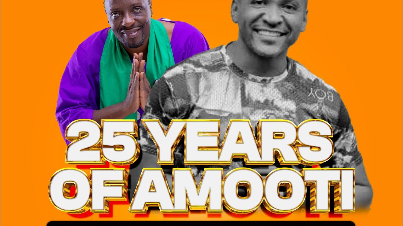 25 years of Amoti omubalanguzi on stage - YouTube