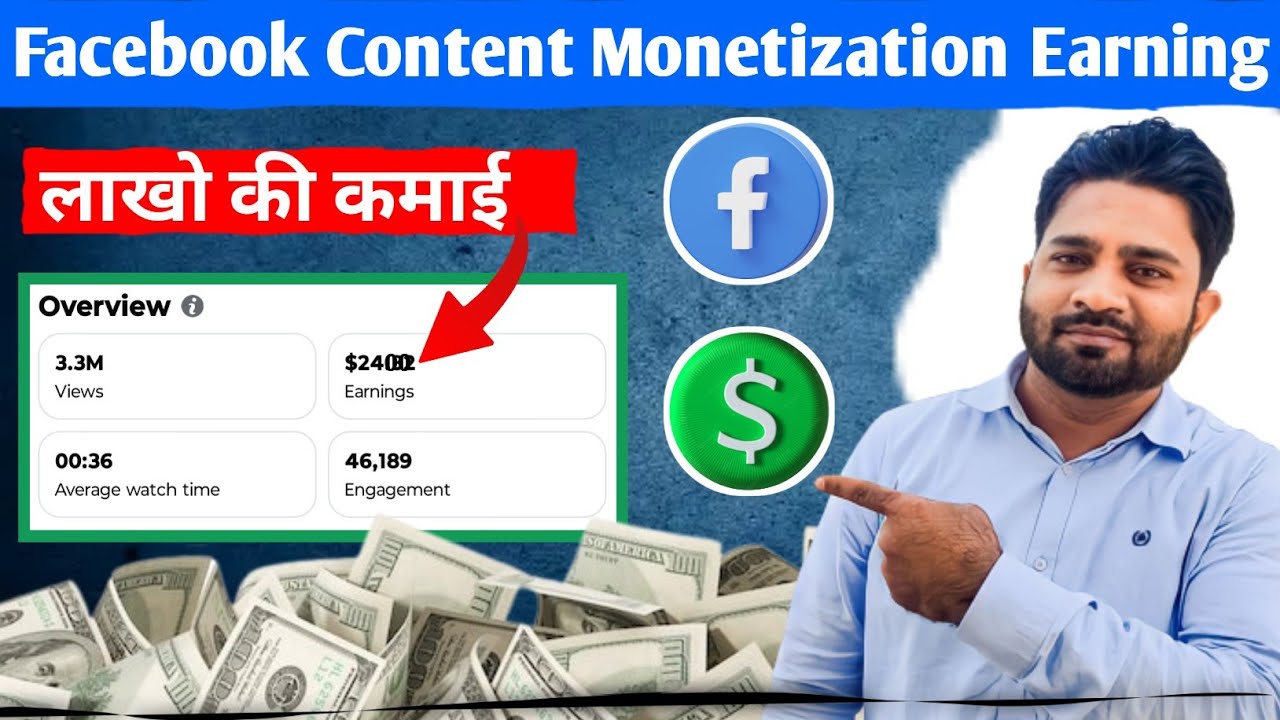 Facebook Content Monetization Earning | Content Monetization Earning ...