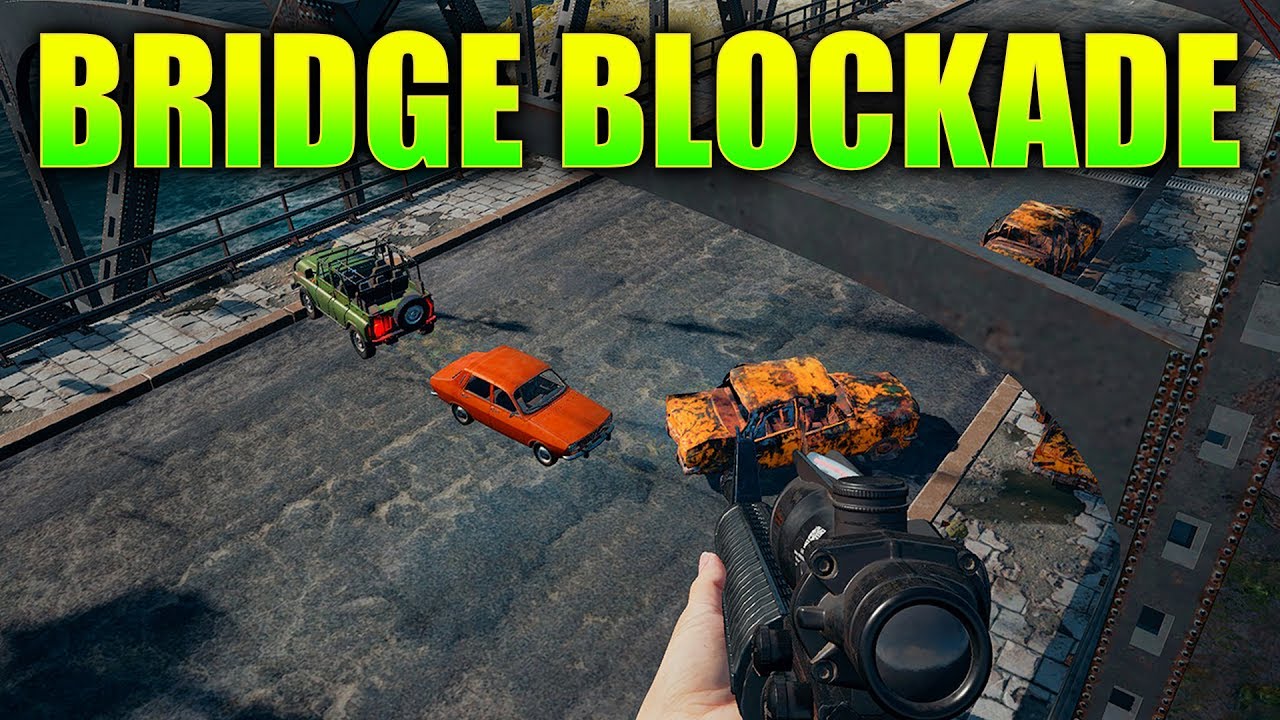 THE BRIDGE BLOCKADE IN BATTLEGROUNDS - YouTube
