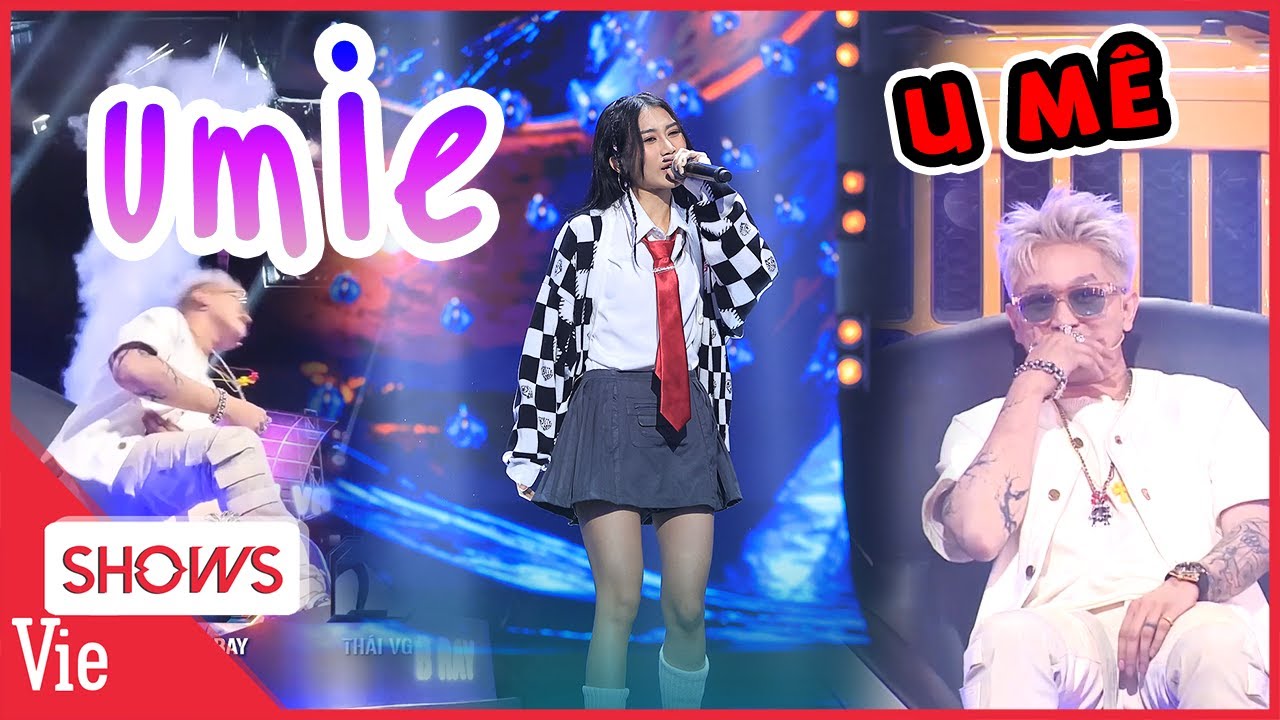 UMIE thành công bước vào "team" B RAY với pha bẻ lái bất ngờ rap Con ...