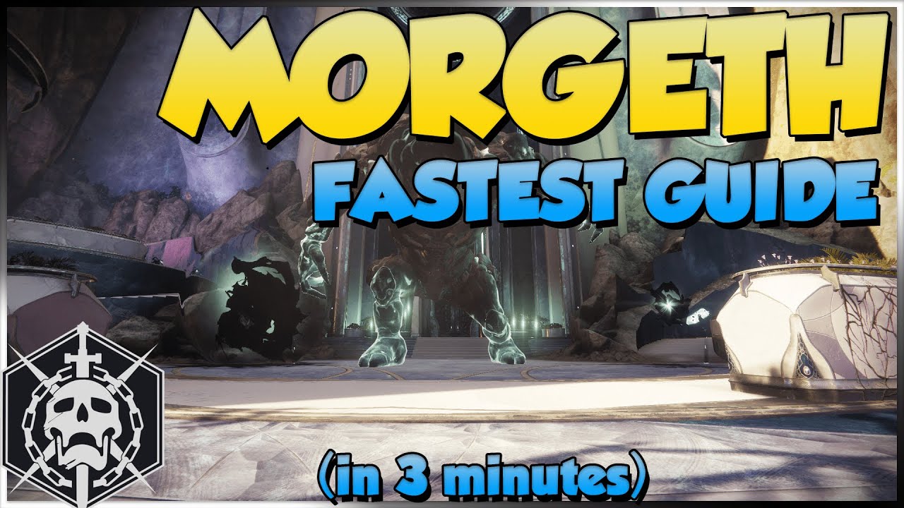 How To: Defeat MORGETH in 3 minutes (Fastest Raid Guide) - Last Wish ...