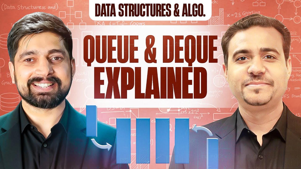 6. Queue and Deque in Python | Chai aur DSA - YouTube