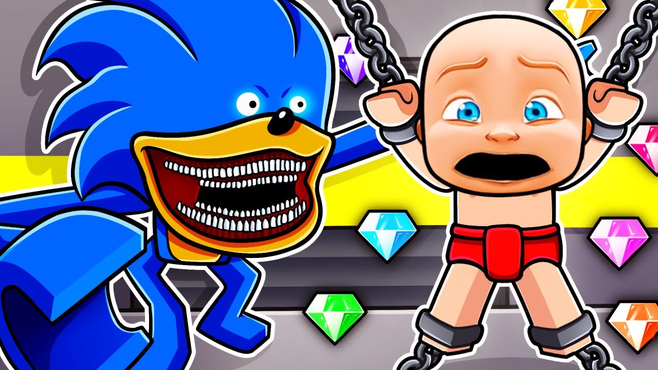 SHIN SONIC TRAPPED BABY in Roblox! - YouTube