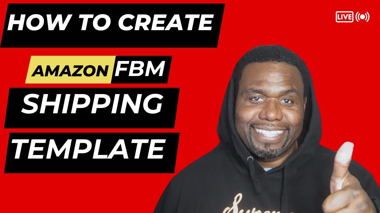 Amazon Shipping Template Fbm | Step by Step Tutorial on Amazon Germany ...