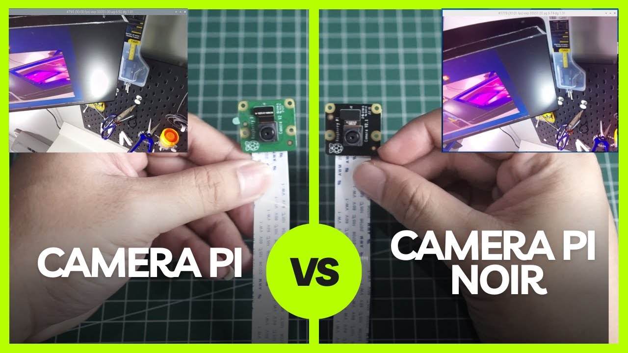 Raspberry Pi Camera V2 vs Raspberry Pi Camera V2 Noir - No Infrared ...