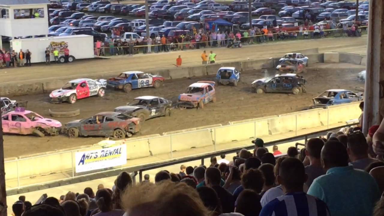 Smash It Demolition Derby - Dayton, OH 2016 - Part 3 - YouTube