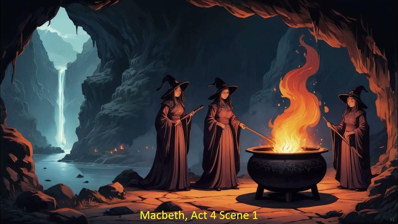 Macbeth - Act 4 Scene 1 Study Guide - YouTube