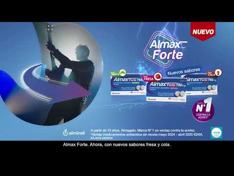 ALMAX FORTE ¡Y vive tu mundo sin Acidez! 10s