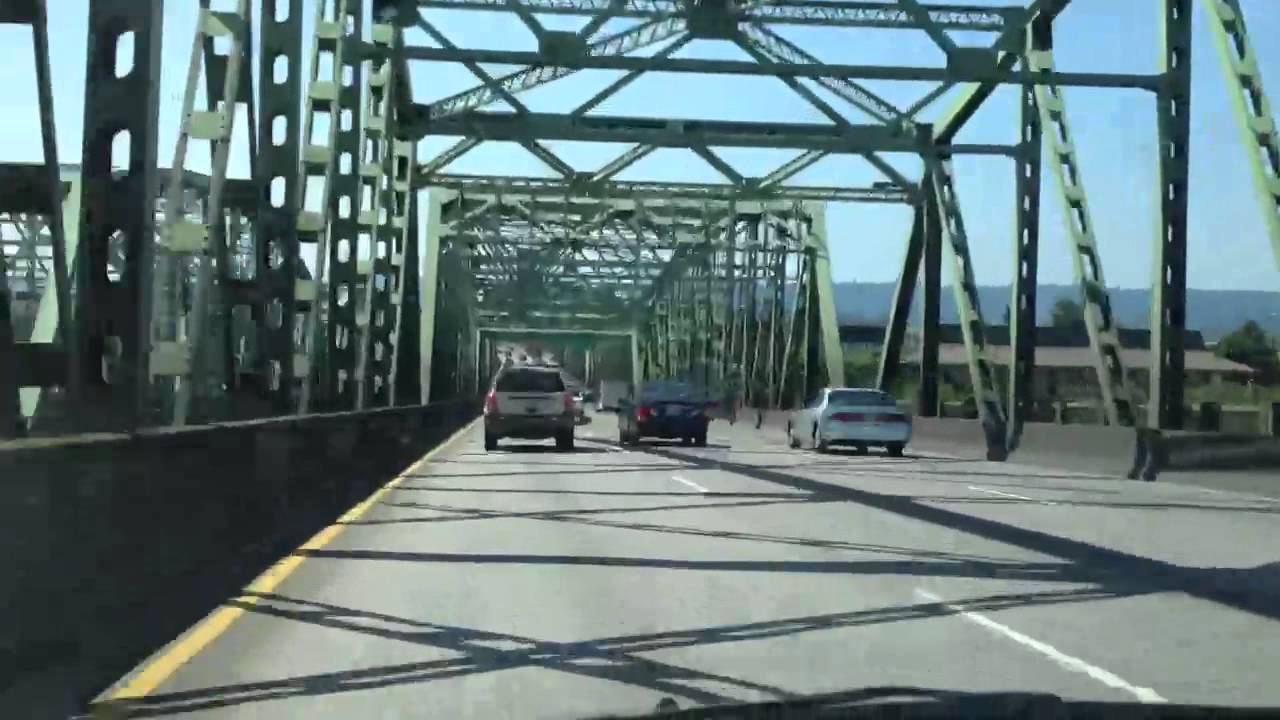I-5 Interstate Bridge Portland Oregon - YouTube