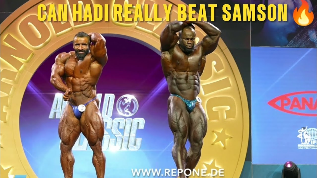 EPIC POSING BATTLE: HADI CHOOPAN VS SAMSON DAUDA POSING AT ARNOLD ...