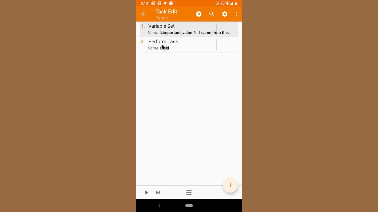 Tasker - Pass Unlimited Variables Between Tasks - YouTube