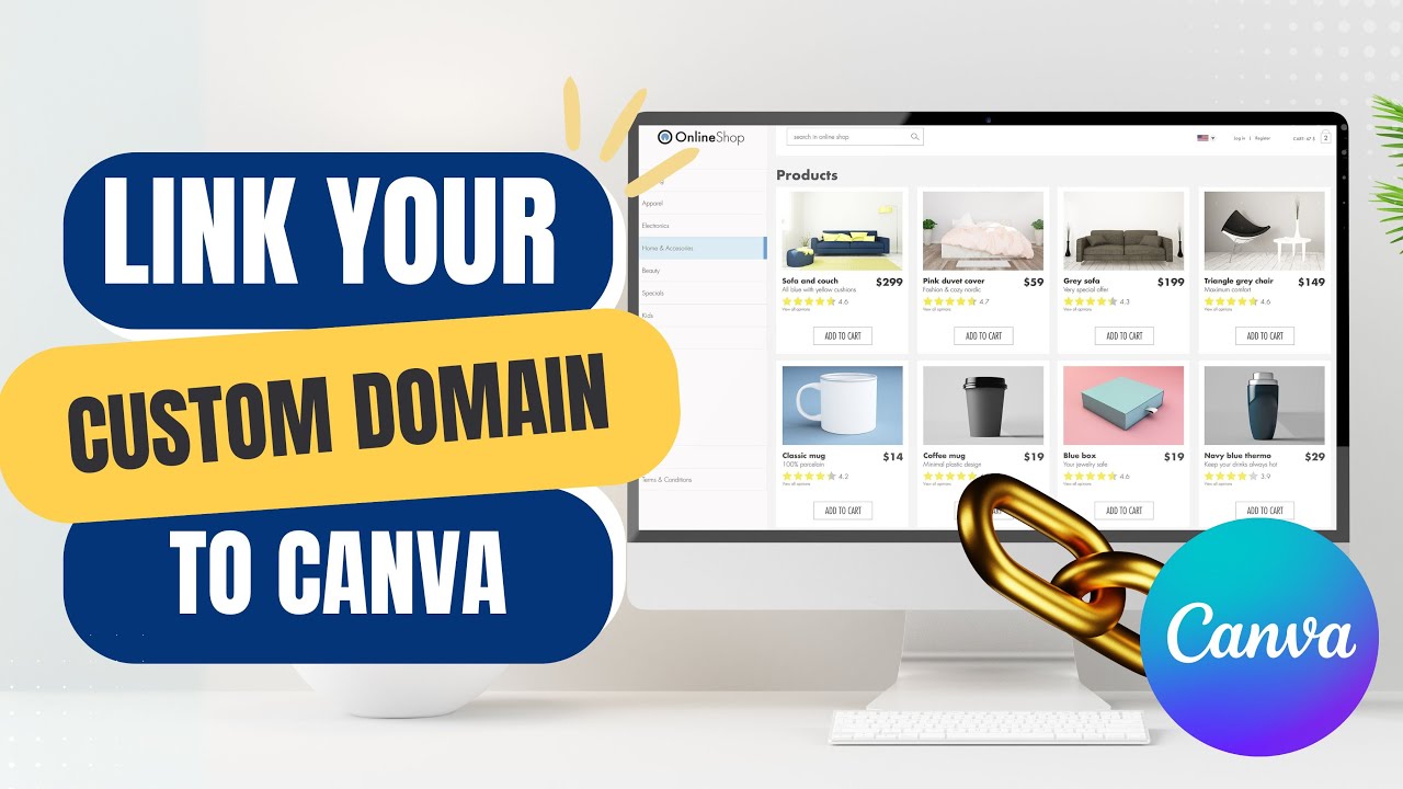 Connecting Custom Domains To Canva-built websites - YouTube