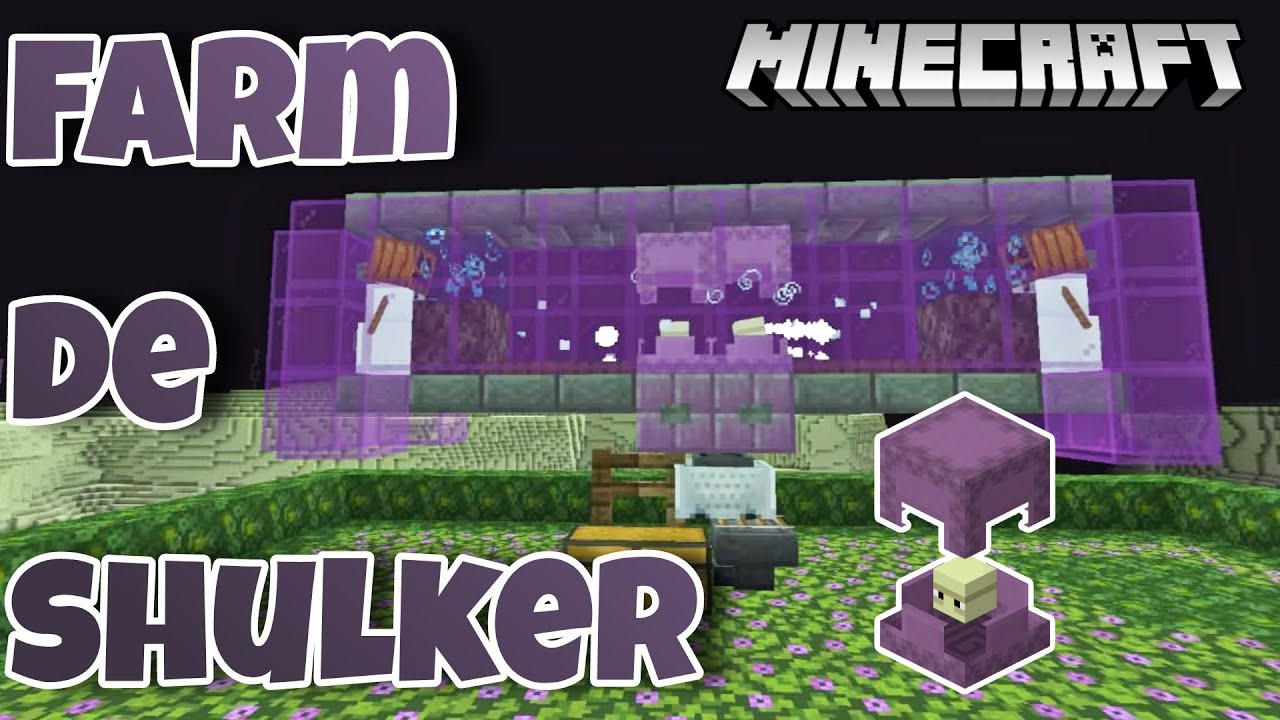 Primeira Farm no The End. Mega Farm de Shulker com Elytra no Minecraft ...