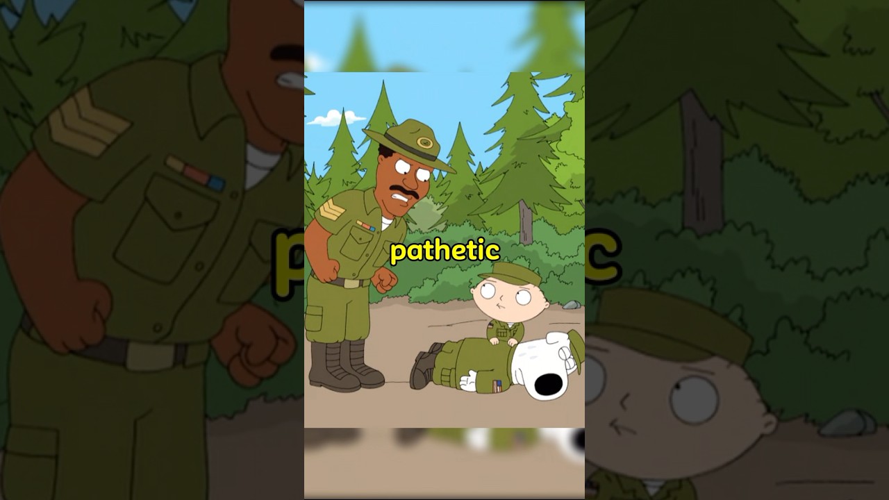 Stewie and Brian join the army || Family Guy #familyguy #shorts - YouTube