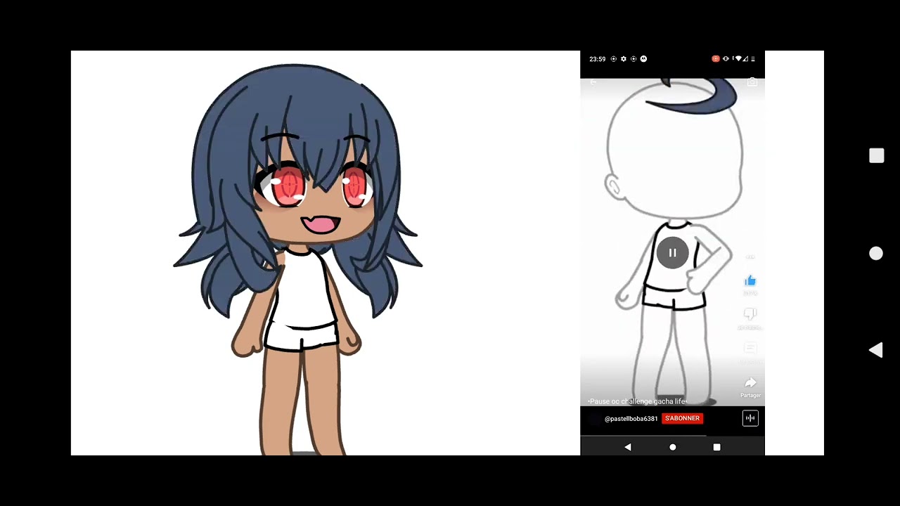 Pause oc challenge/#1 - YouTube