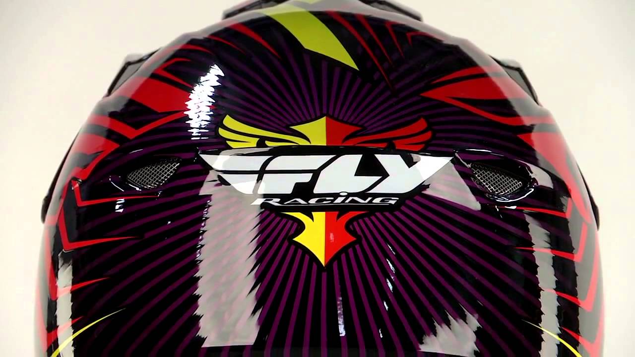 Fly Racing Three 4 Sonar Helmet At RagingMoto - YouTube