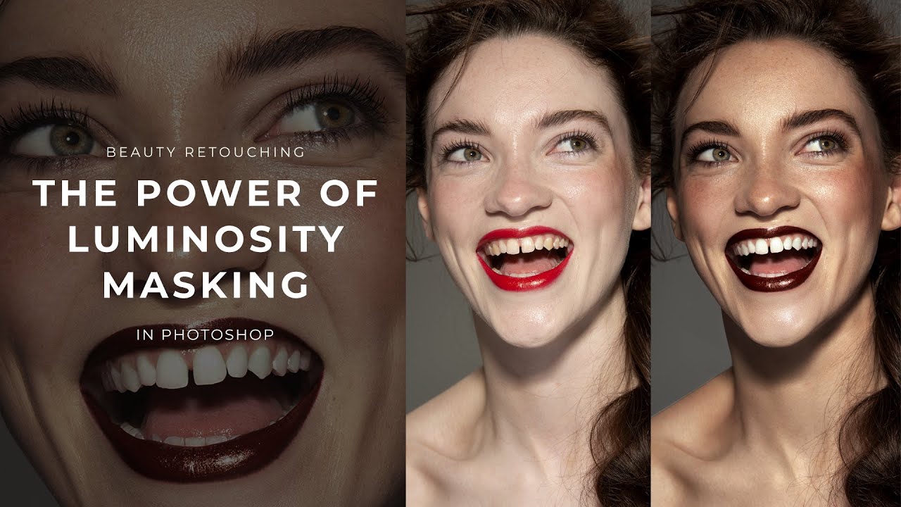 Powerful Luminosity Masking for Beauty Retouching - YouTube