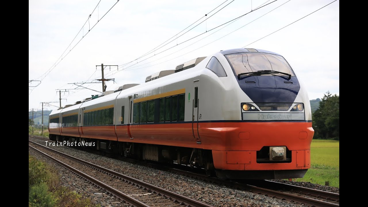 2021/9/4運転 E751系リバイバル特急スーパーはつかり - YouTube