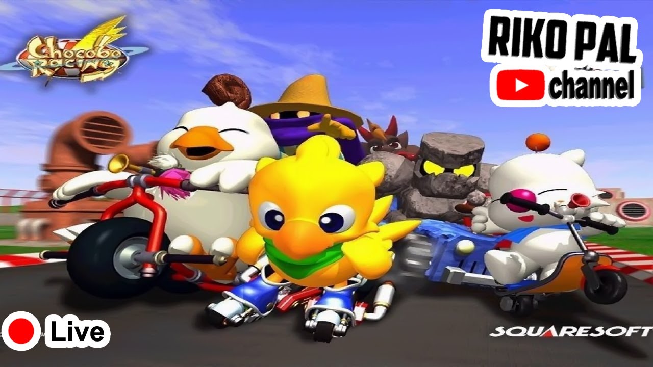 Chocobo Racing PS1 (live) - YouTube