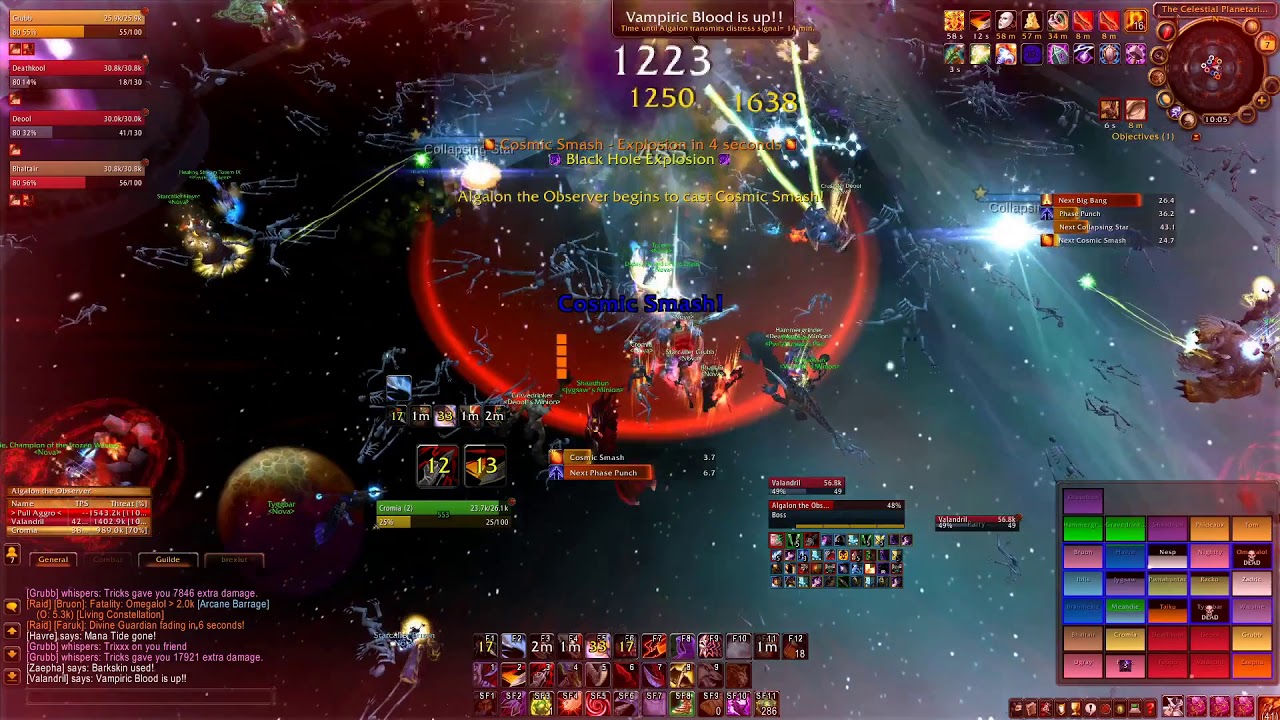 Ulduar 25 - Nova first Algalon kill - YouTube