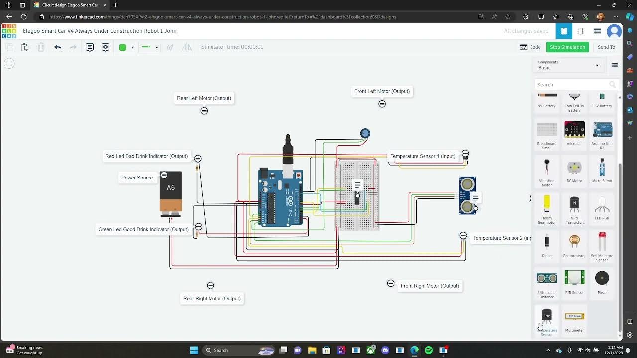 Always Under Construction Arduino Demonstration - YouTube