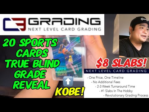 20 Card Grade Reveal from C3 Grading ($8 SLABS) - YouTube