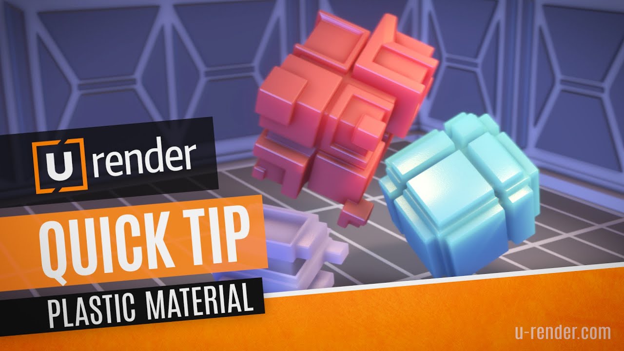 Plastic Material - U-RENDER Quick Tip - YouTube