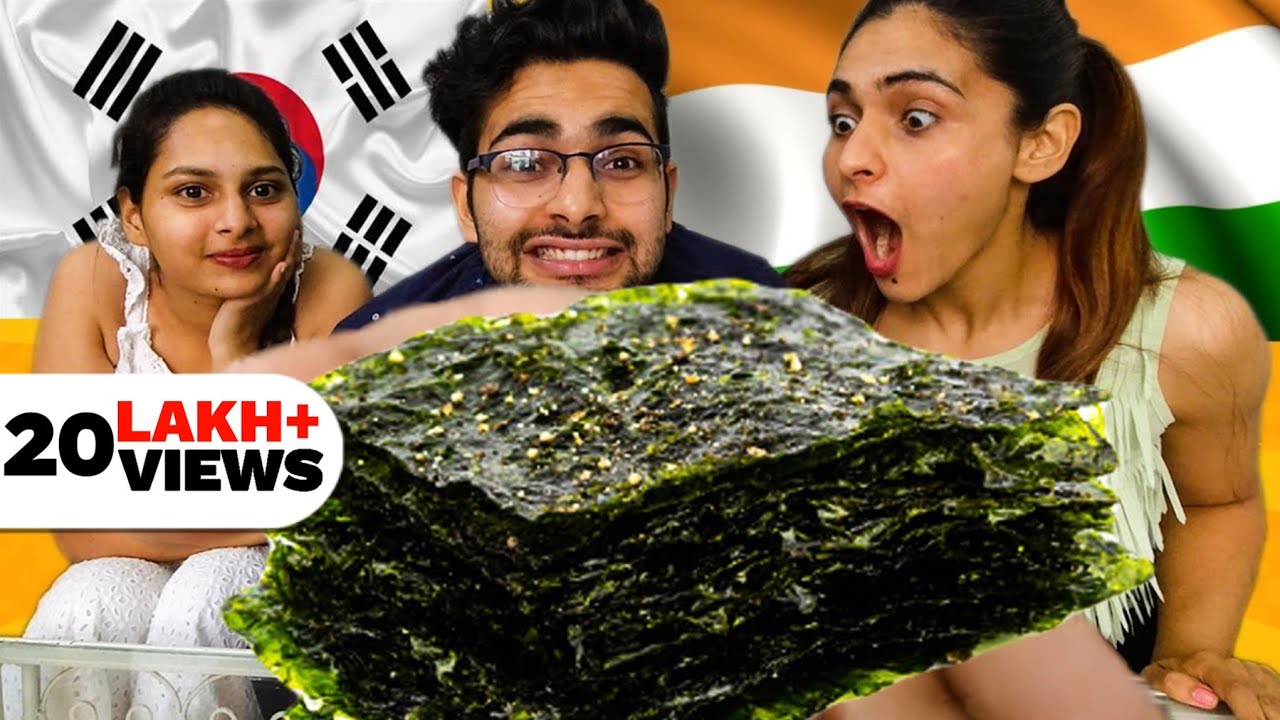 🇮🇳 INDIAN'S TRYING KOREAN SNACKS 🇰🇷 || It Tastes Like ...... 😱 - YouTube