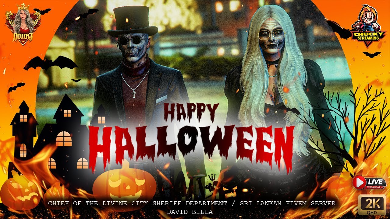 🛑Get Ready To Halloween...👻🤡👮‍♂️🚓🚨 Divine Roleplay | Day 241 (18+ Live ...
