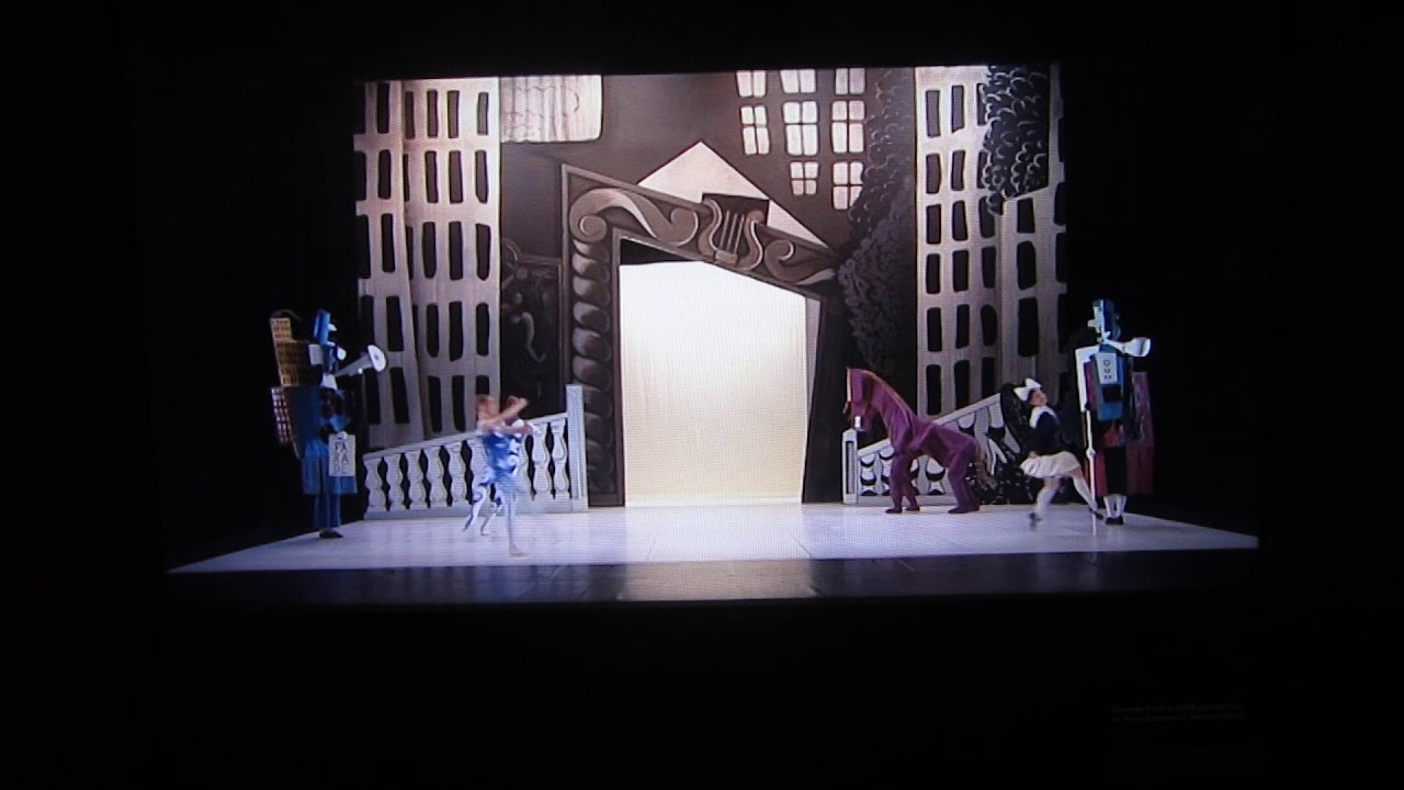Parade...Ballet by Erik Satie and Jean Cocteau designed by Picasso ...