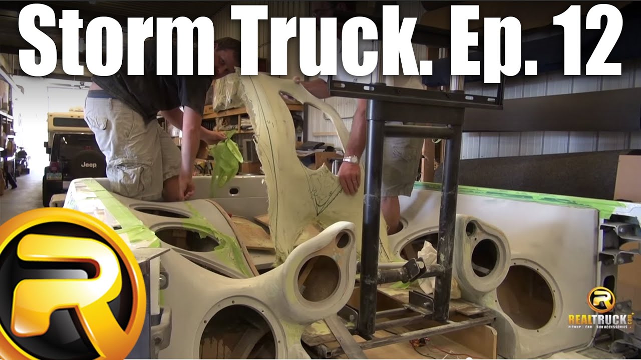 Storm Truck Project Episode 12 - Box Build: Custom Fiberglass ...
