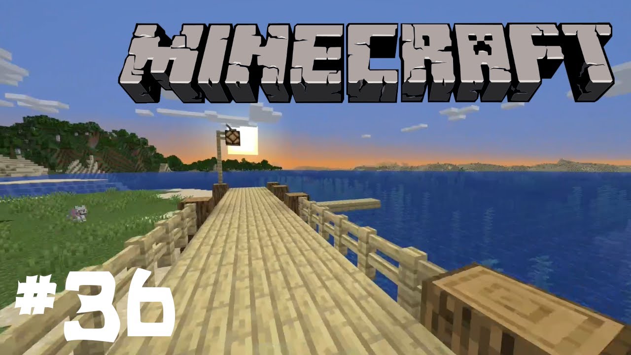 Building the Boardwalk - EP36 - Minecraft Season 8 - YouTube