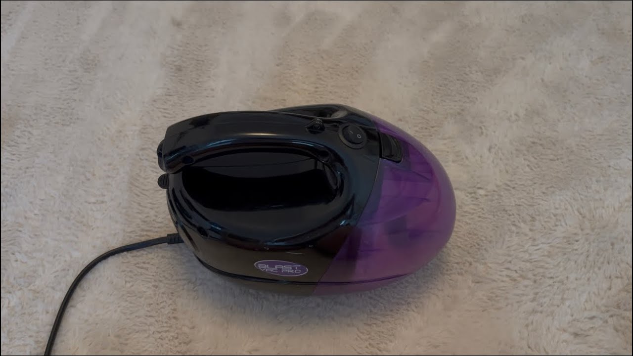 Vacuuming breadcrumbs with Blast Vac Pro - YouTube