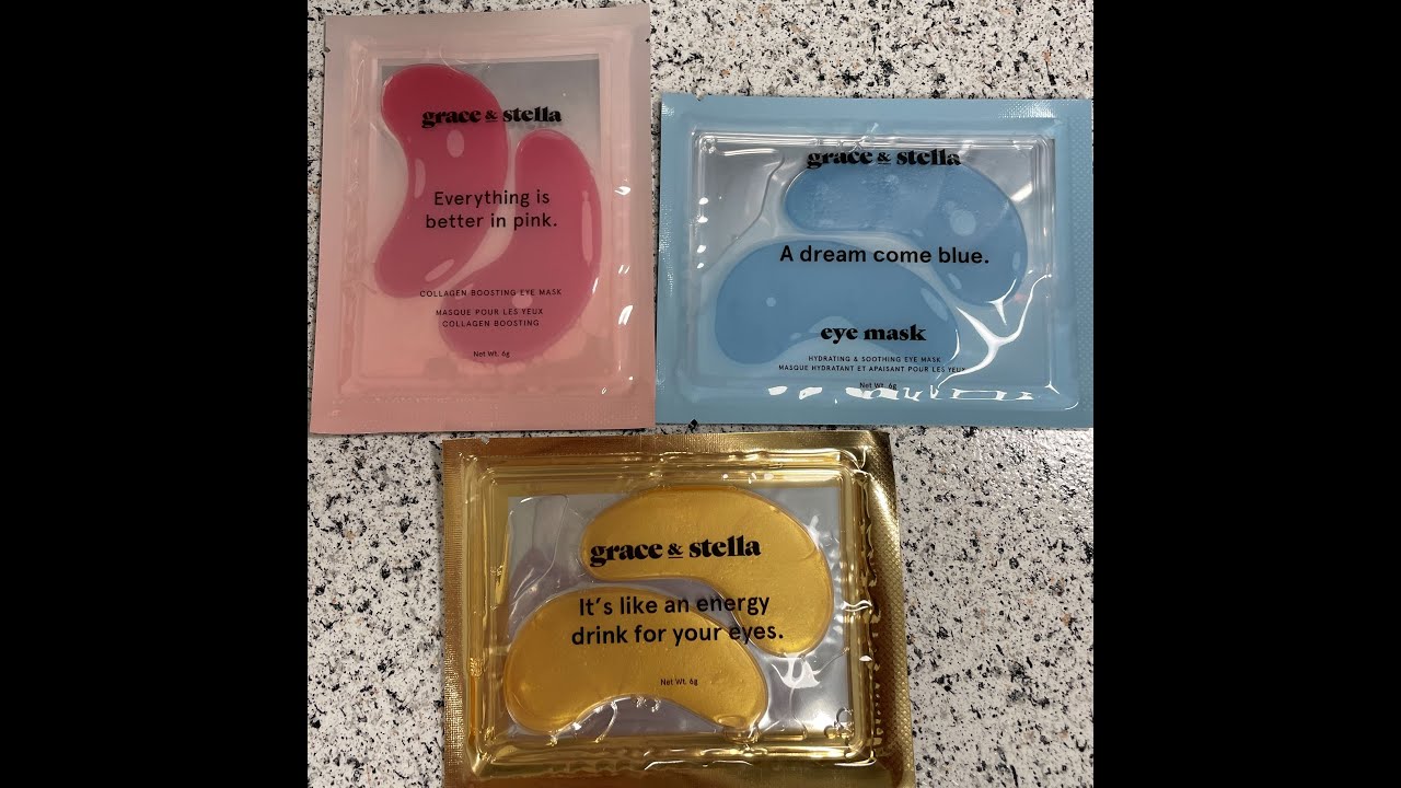 Under Eye Masks - Unboxing! - YouTube