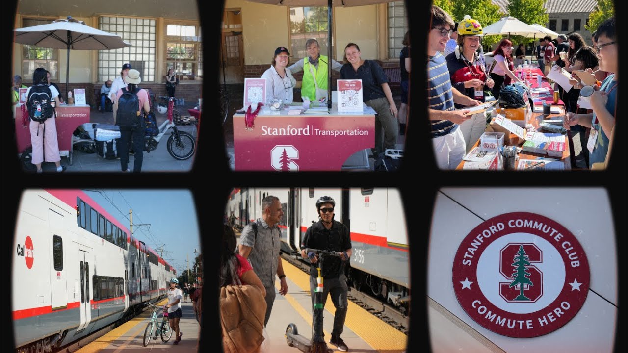 Stanford Transportation attends Caltrain Events at Palo Alto Station ...