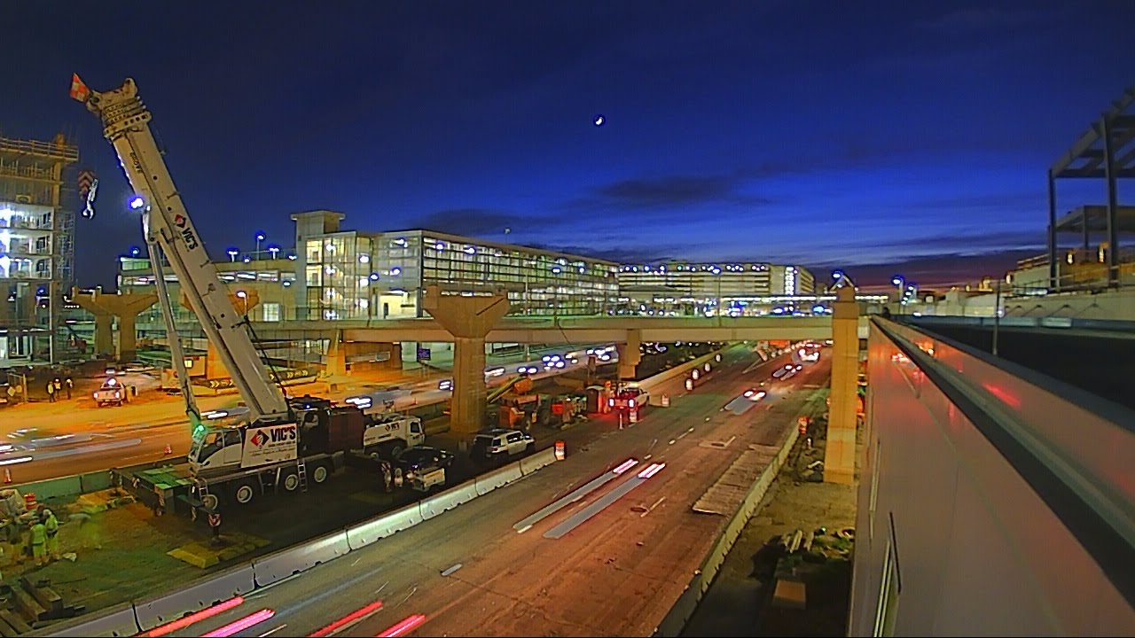 Skyway Construction Time-lapse - YouTube