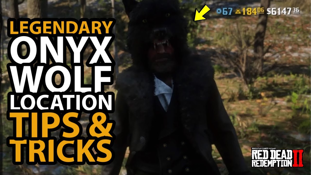 *NEW* Legendary Onyx Wolf Location Tips & Tricks in Red Dead Online ...