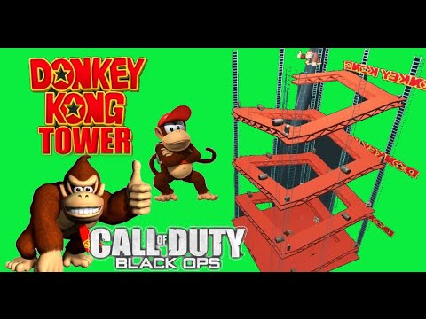 Donkey Kong Tower BLACK OPS Custom Zombies - YouTube