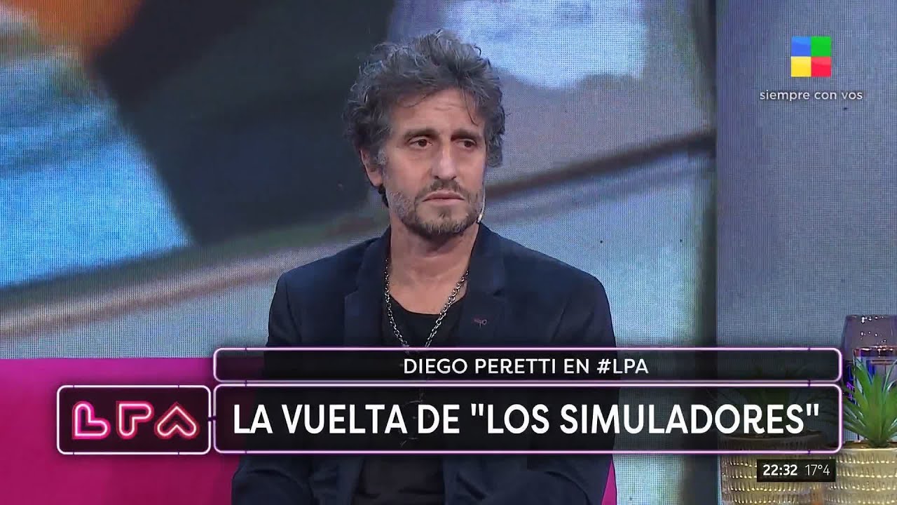 🌟 DIEGO PERETTI habló sobre la vuelta de "LOS SIMULADORES": "Va a ser ...