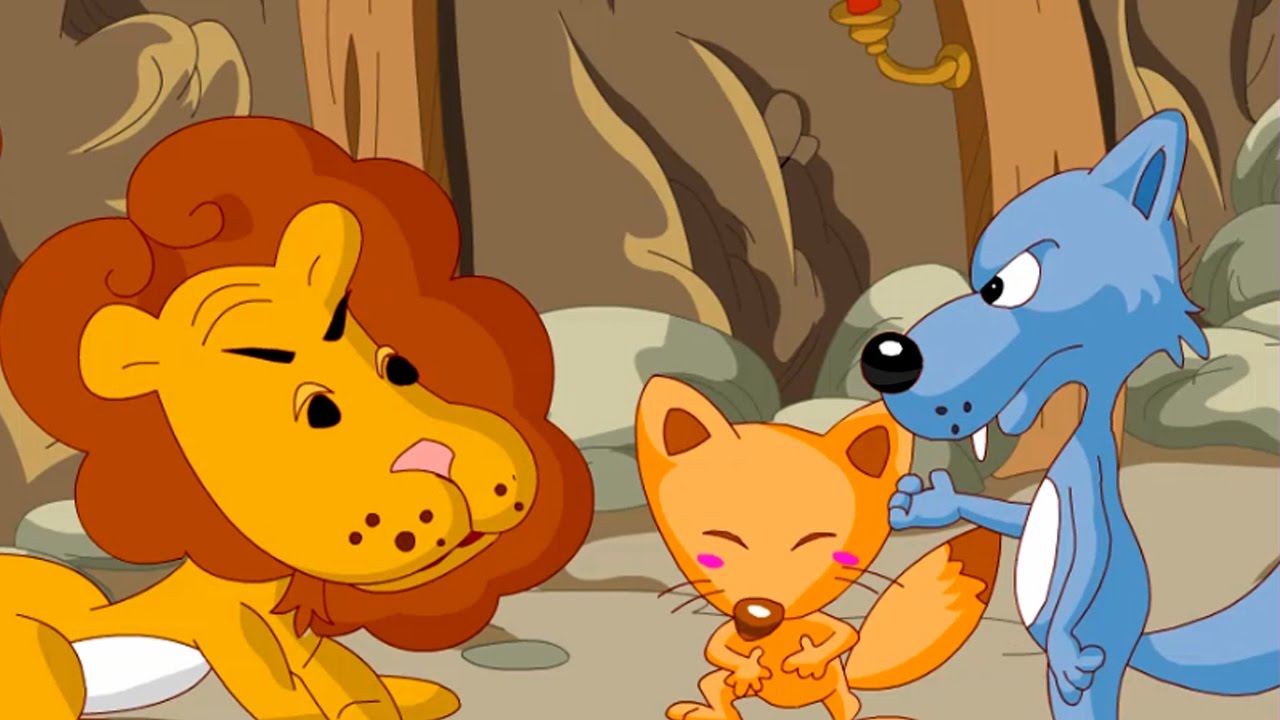 The Lion King ad The Wolf Cartoon Story For Kids - YouTube