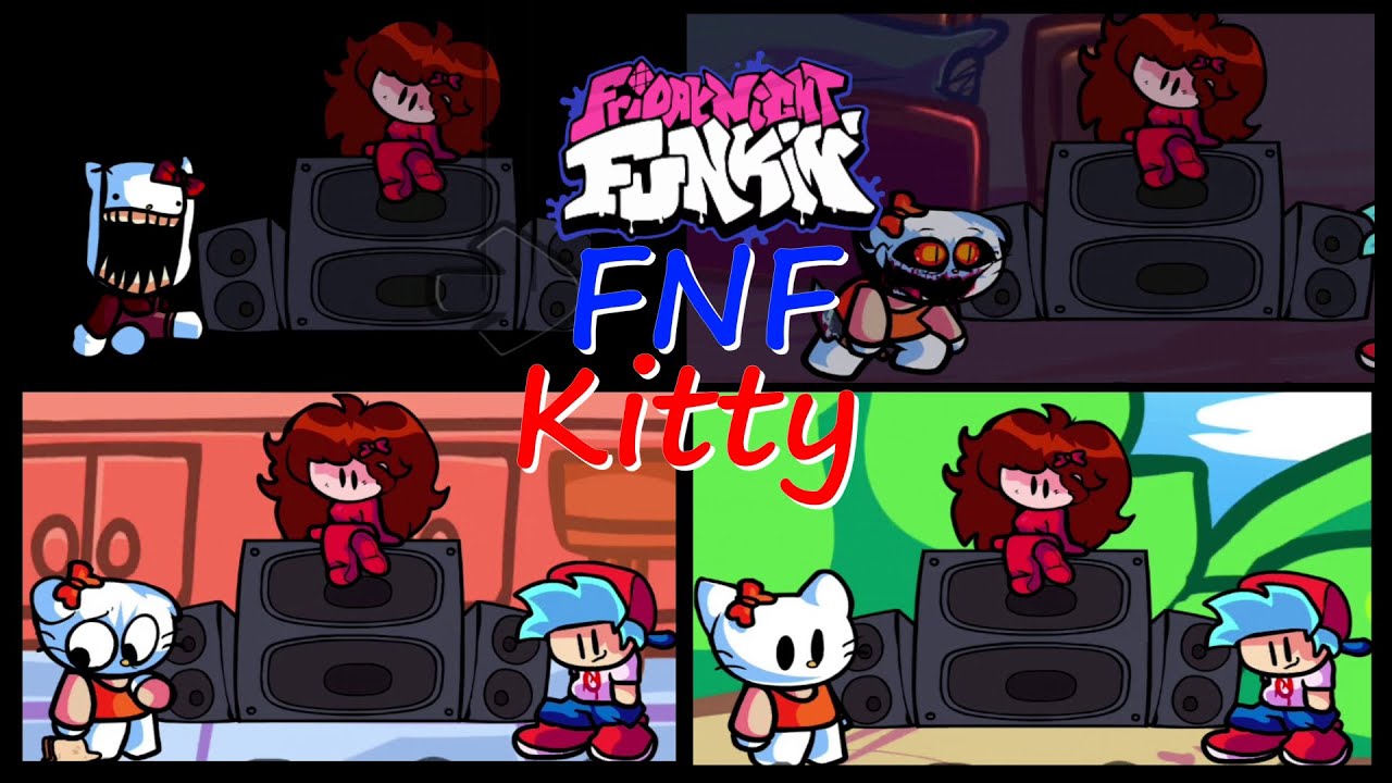 FNF ALL Kitty (Friday Night Funkin') فرايدي نايت فانكين🎤 - YouTube